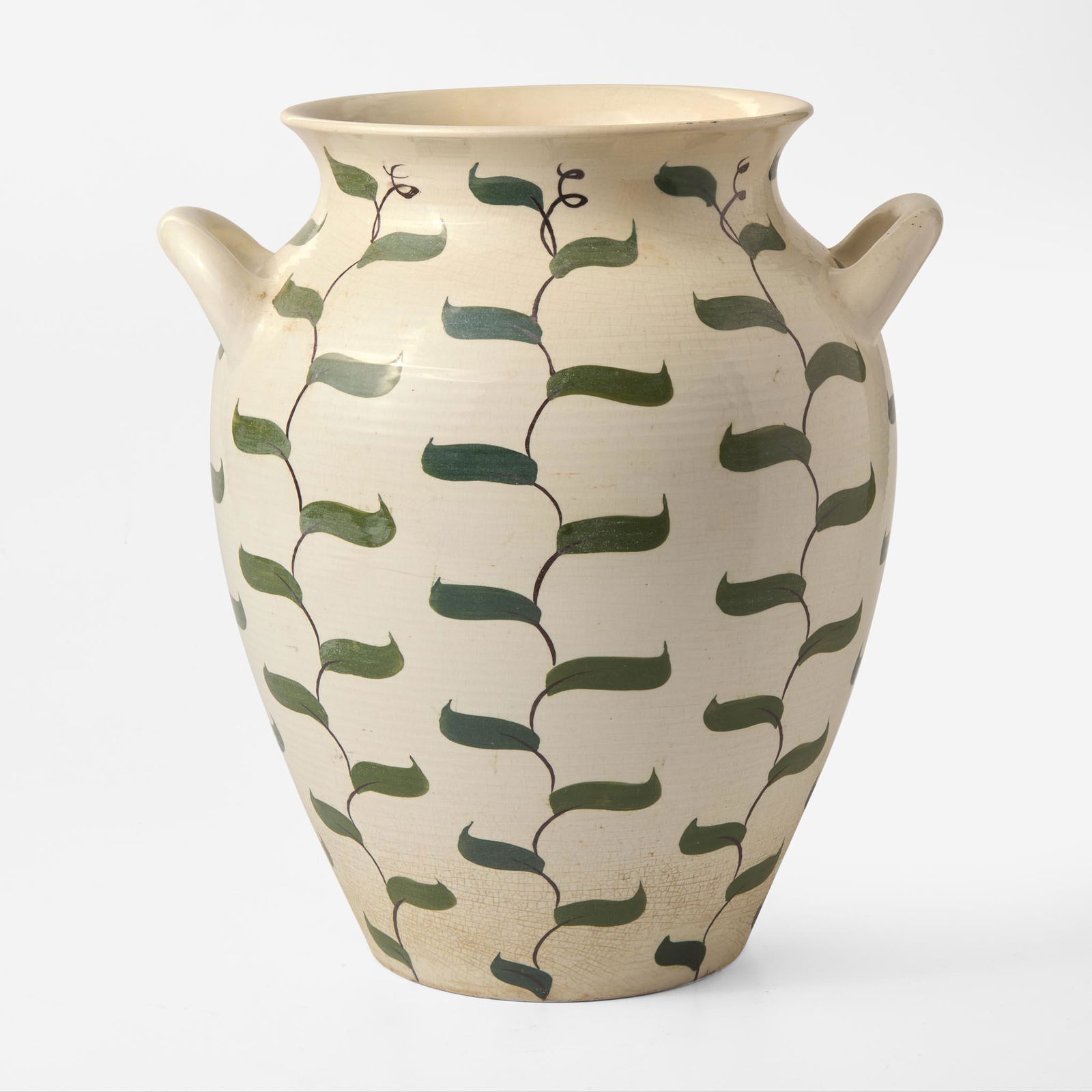 A Wedgwood Alfred Powell (1865 1960) Decorated Handled Oil Jar Uk ...