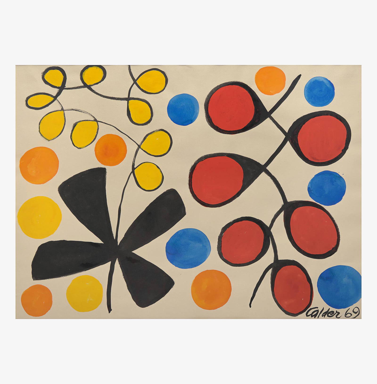 Alexander Calder (american, 1898-1976) Loops, Petals & Orbs Auction