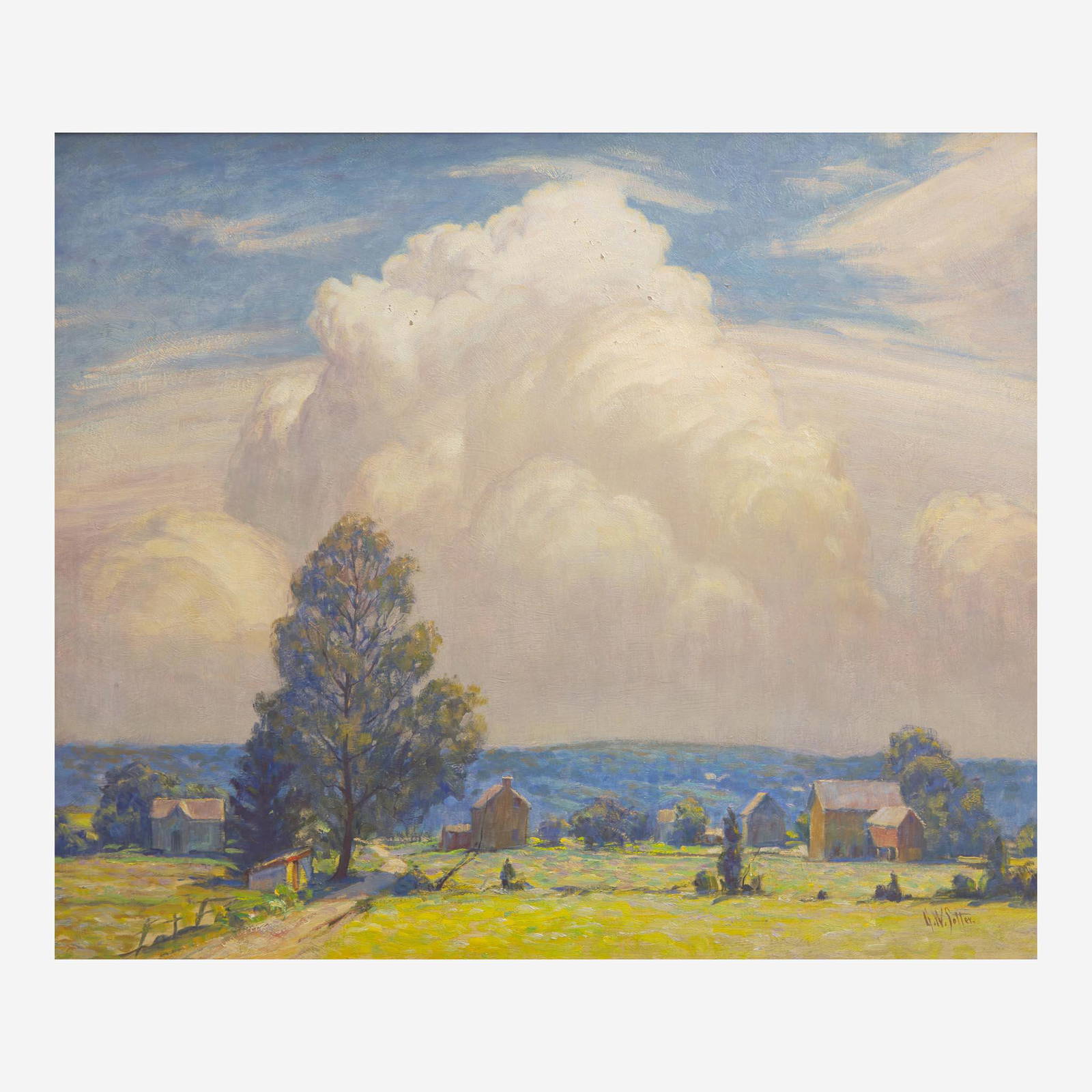 George W. Sotter (american, 1879-1953) Noon Hour (summer) Auction