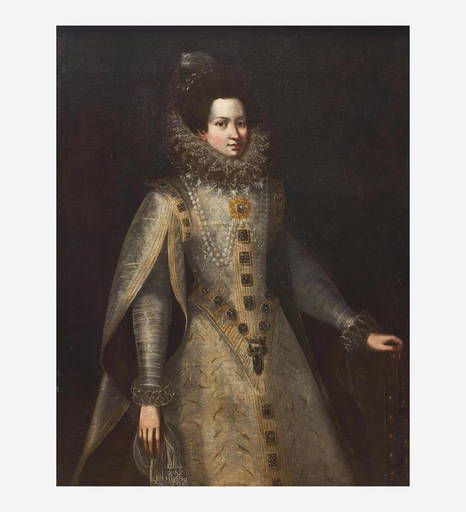 Juan Pantoja De La Cruz (spanish, 1551–1608) Portrait Of Maria Manuela ...