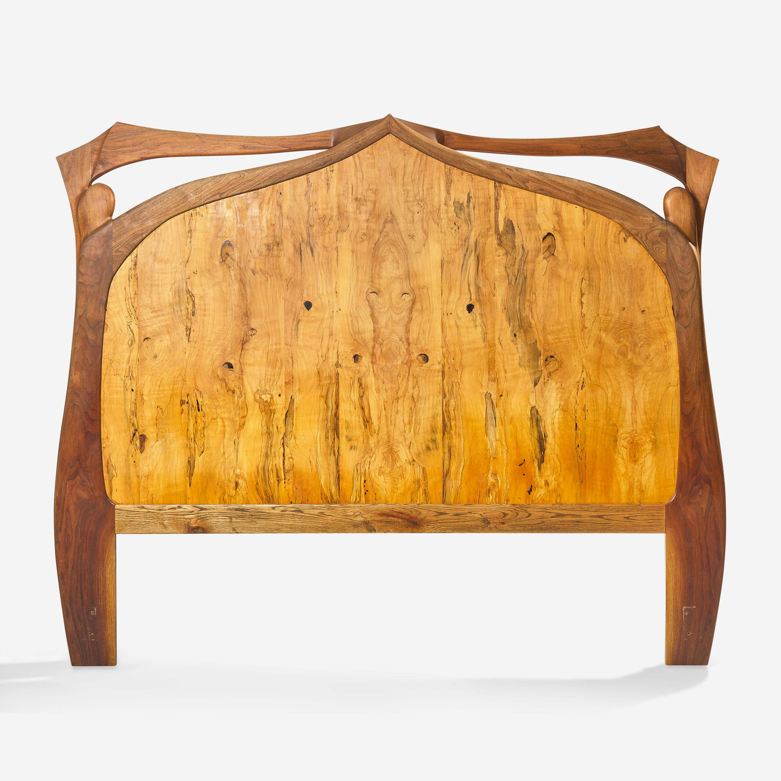Richard Feldstein (american, B. 1955) Spalted Maple And Walnut ...