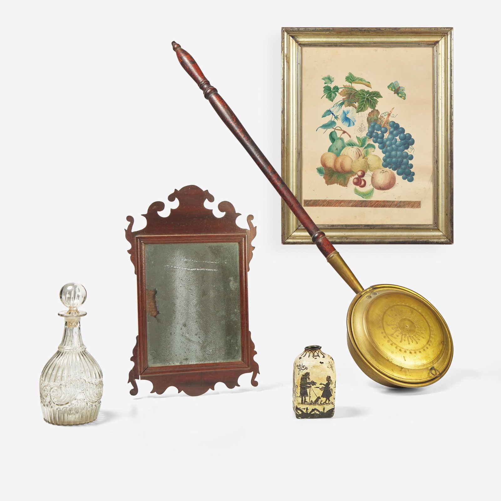 An Assorted Collection Of Five Household Items 18th / 19th Century Auction