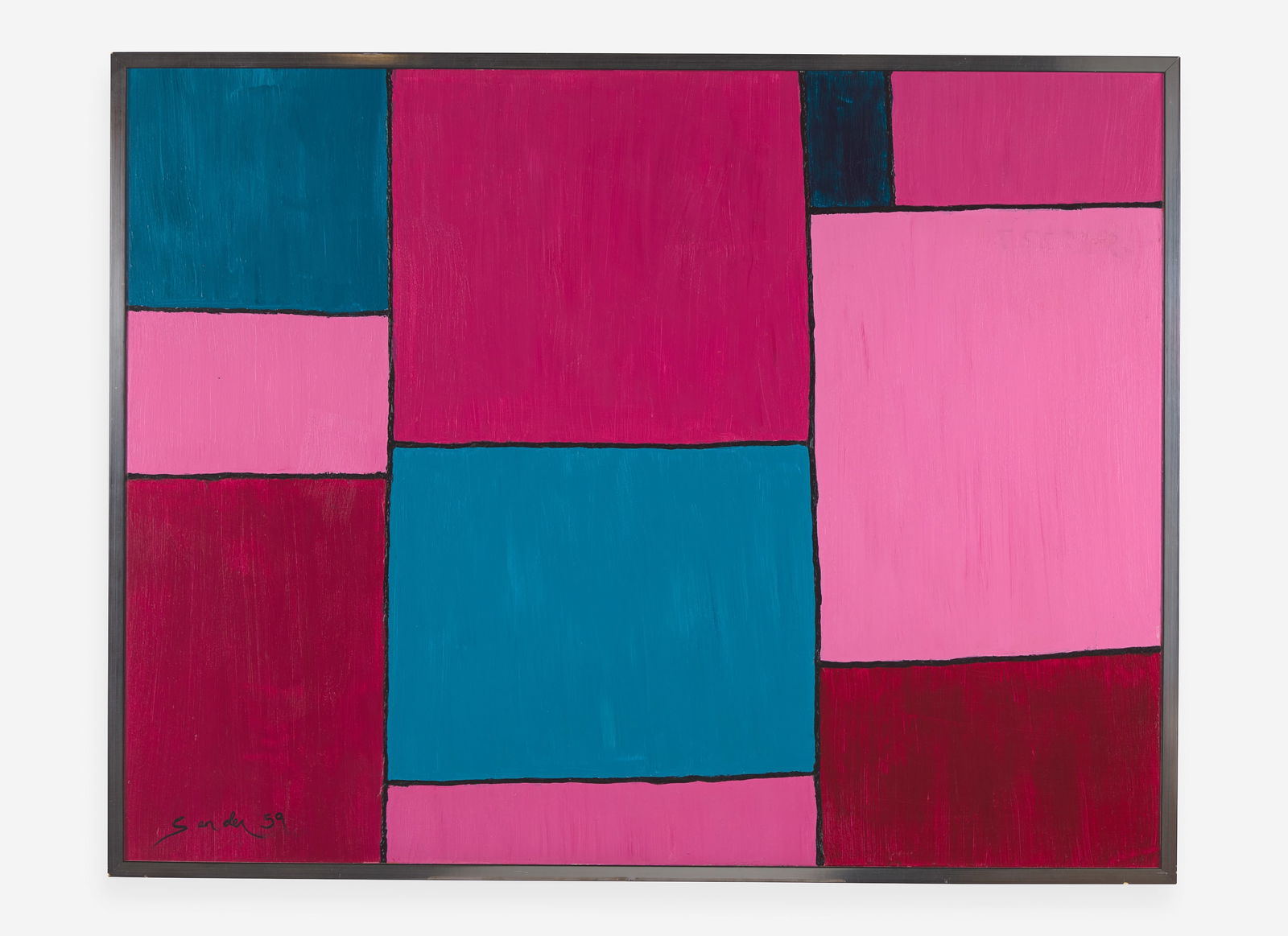 Ludwig Sander (american, 1906-1975), Abstract Auction