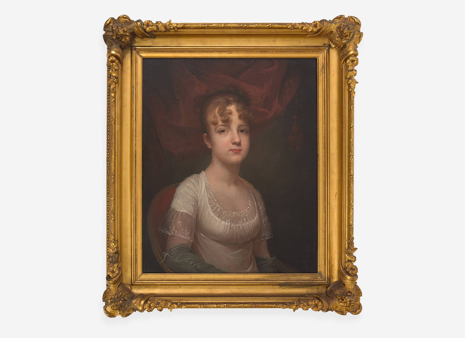 Attributed To Rembrandt Peale (1778-1860), Portrait Of Elizabeth Breese ...