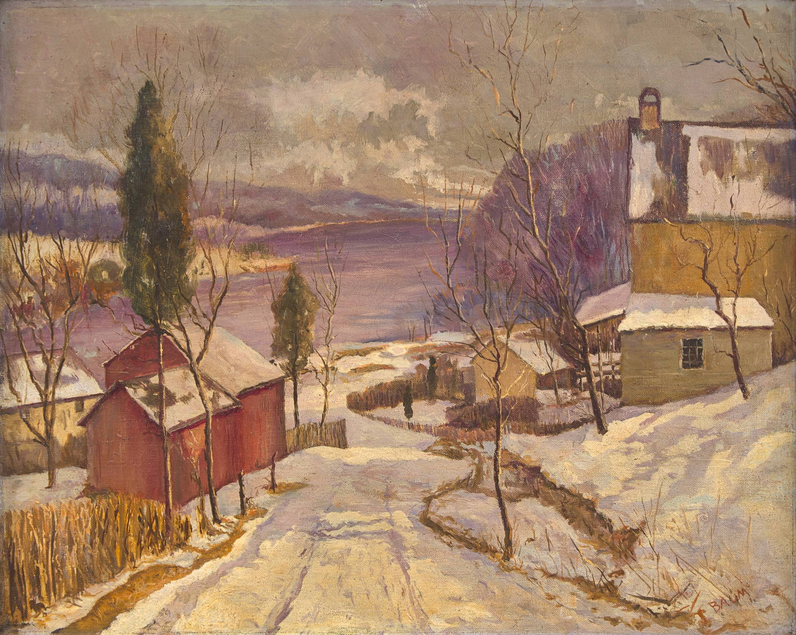 Walter Emerson Baum (american, 1884–1956) - Point Pleasant Auction