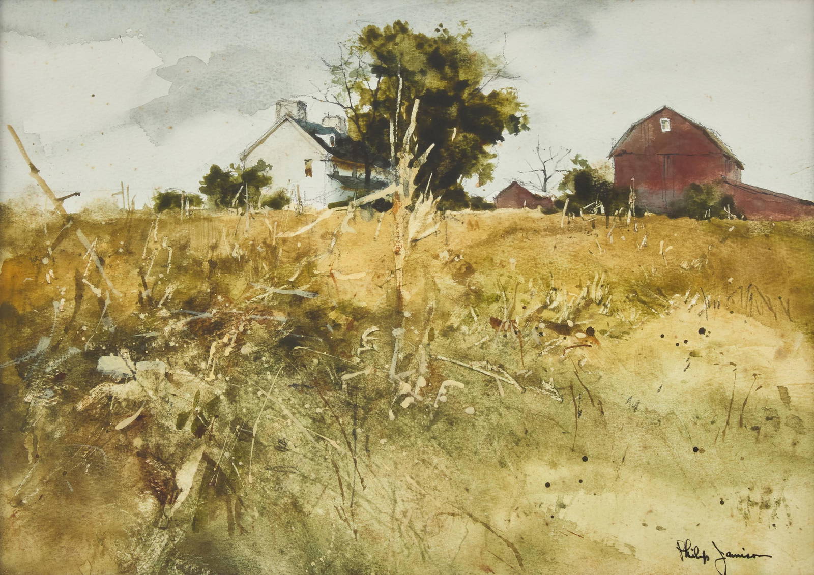 Philip Jamison (american, 1923) - Thornton Farm Auction