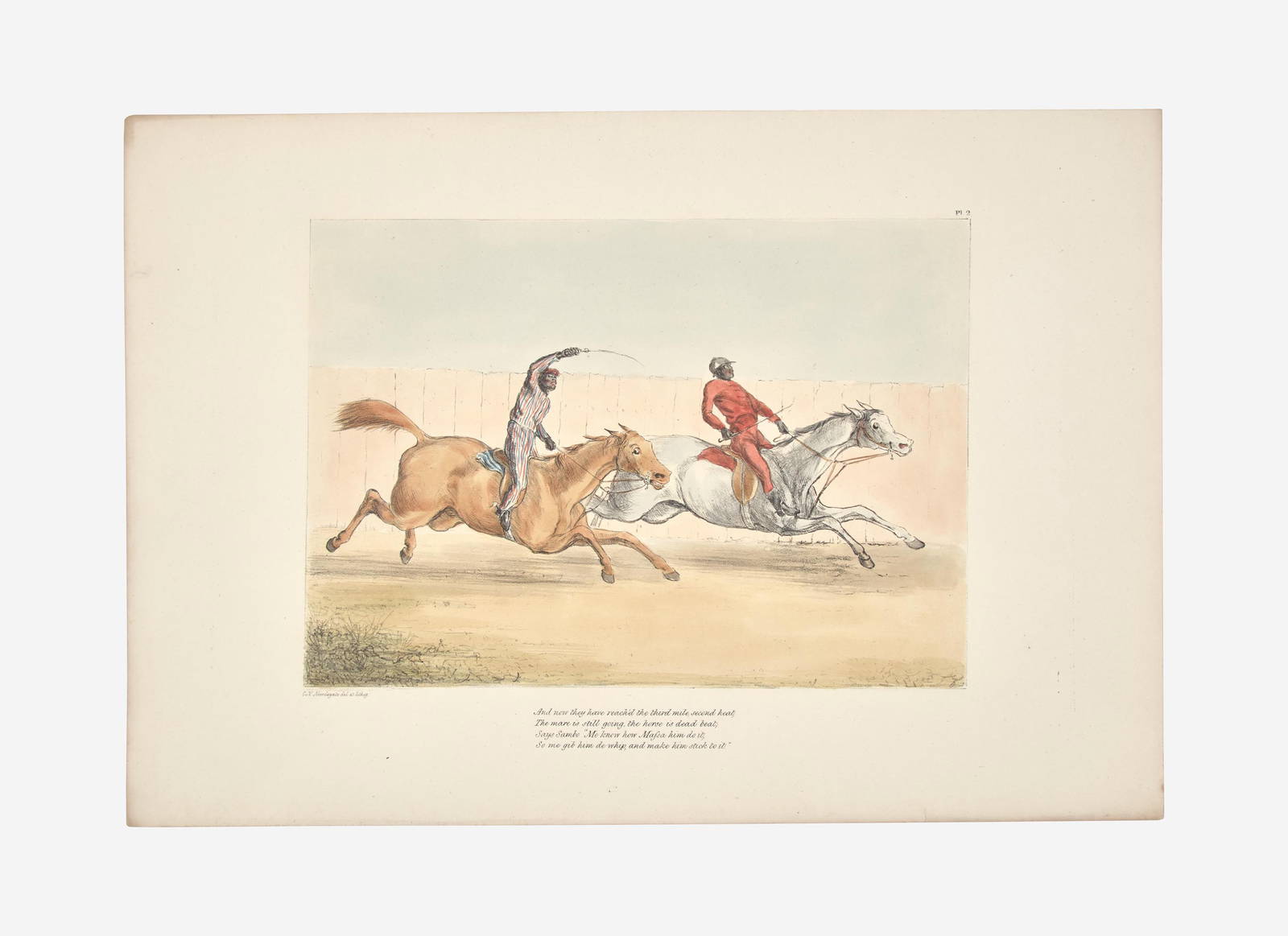 [americana] (newdegate, C.n.): Sketches From The Washington Races In ...