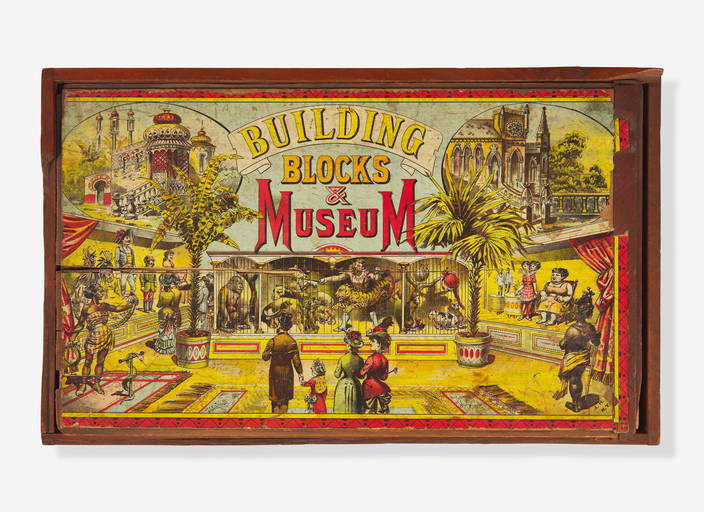 [children's & Illustrated] [barnum, P.t.]: Building Blocks & Museum