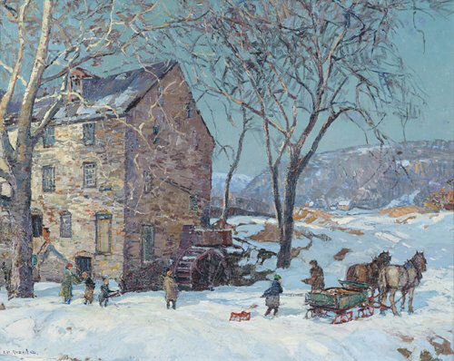 187: EDWARD WILLIS REDFIELD (American 1869-19