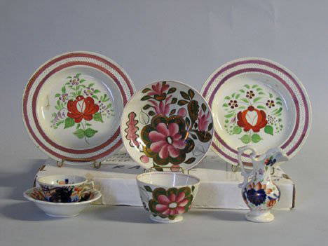 1312: Seven Staffordshire Gaudy Welsh items, mid-19th c - Nov 19, 2005 ...