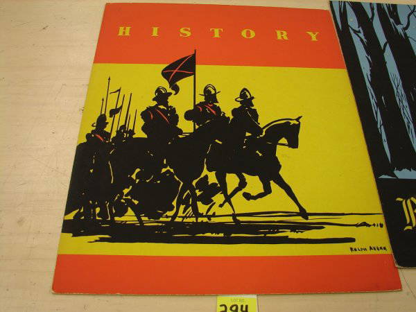 Ralph Avery, 4 Posters, Silkscreen, "the Outdoors