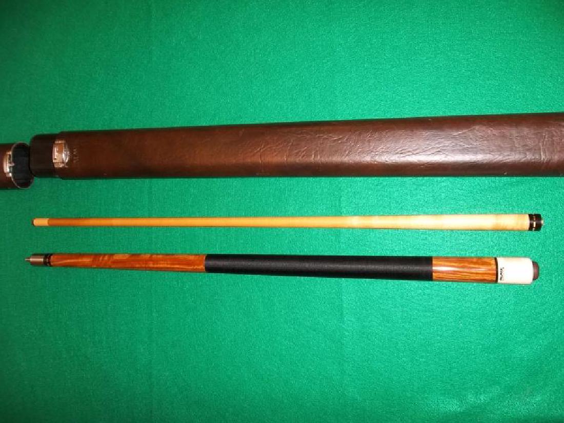 Palmer Custom Pool Cue, 2 piece, 58" with inlay,