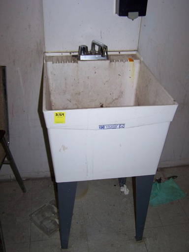 Utility Sink, Fiberglass