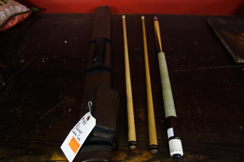 Palmer Custom Pool Cue, 3 piece, one butt and 2 shafts, - Oct 17, 2019 ...