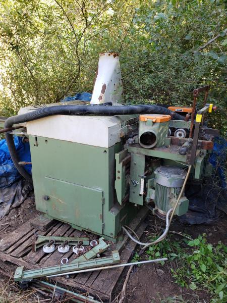 Pinheiro MF-630 4 sided planer & control panel, 25" - Oct 25, 2019 ...