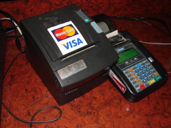 508: Credit Card Processing Machine