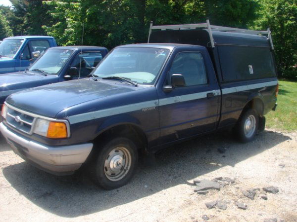 910: 1997 Ford Ranger Pickup 4x2, 2 wheel drive, Blue,