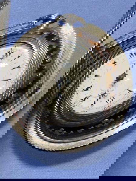 Edward Prior Triple Case London Pocket Watch, Silv Auction