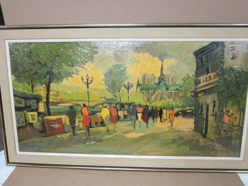 Marcel Derain, Painting, Street Scene, Signed Lower