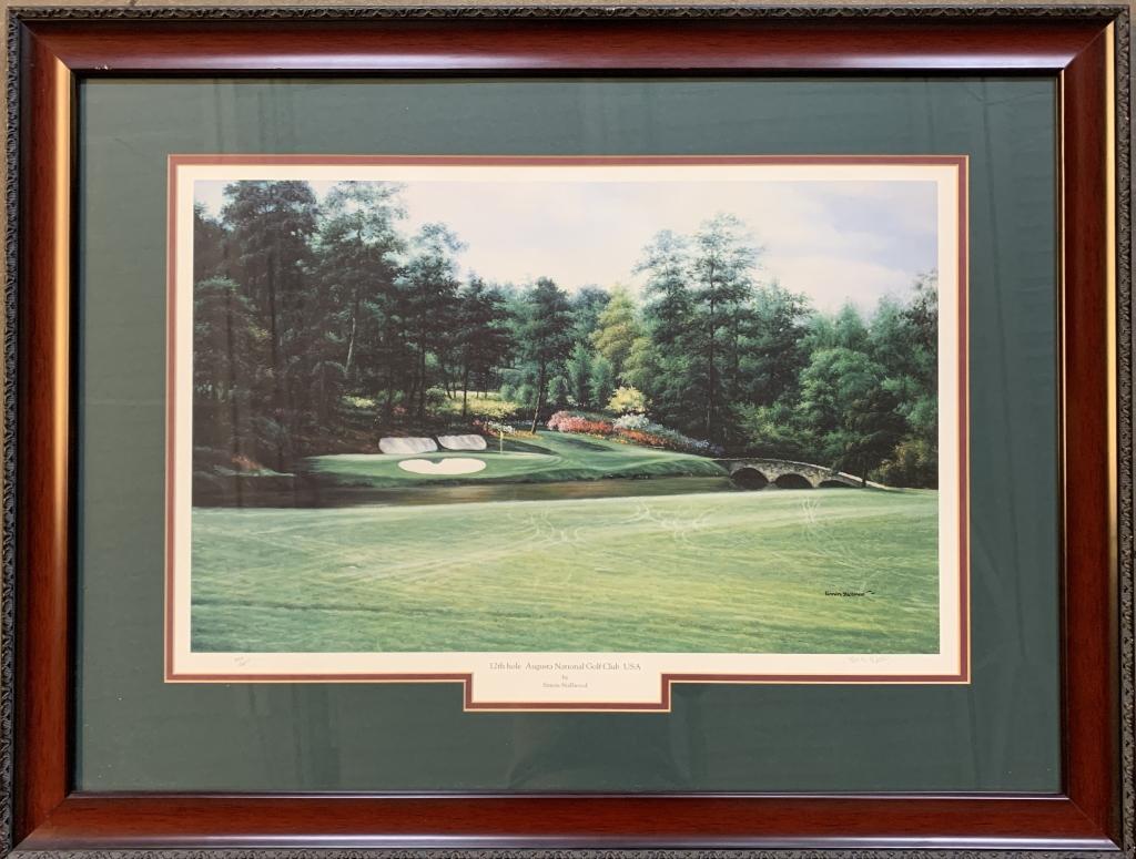 12th Hole Augusta By Simon Stallwood