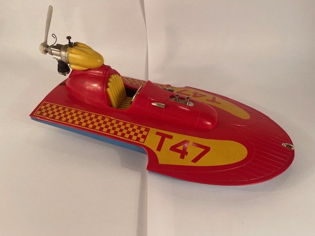 Vintage Cox Thimble Drome Water Wizard T 47 .049 Engine