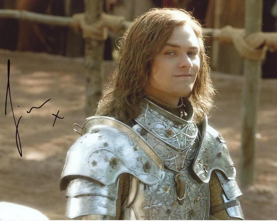 Finn Jones GAME OF THRONES In Person Signed Photo - Jan 26, 2020 | EB ...