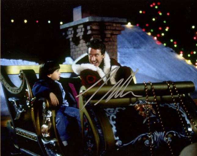 Tim Allen Santa Clause In Person Signed Photo