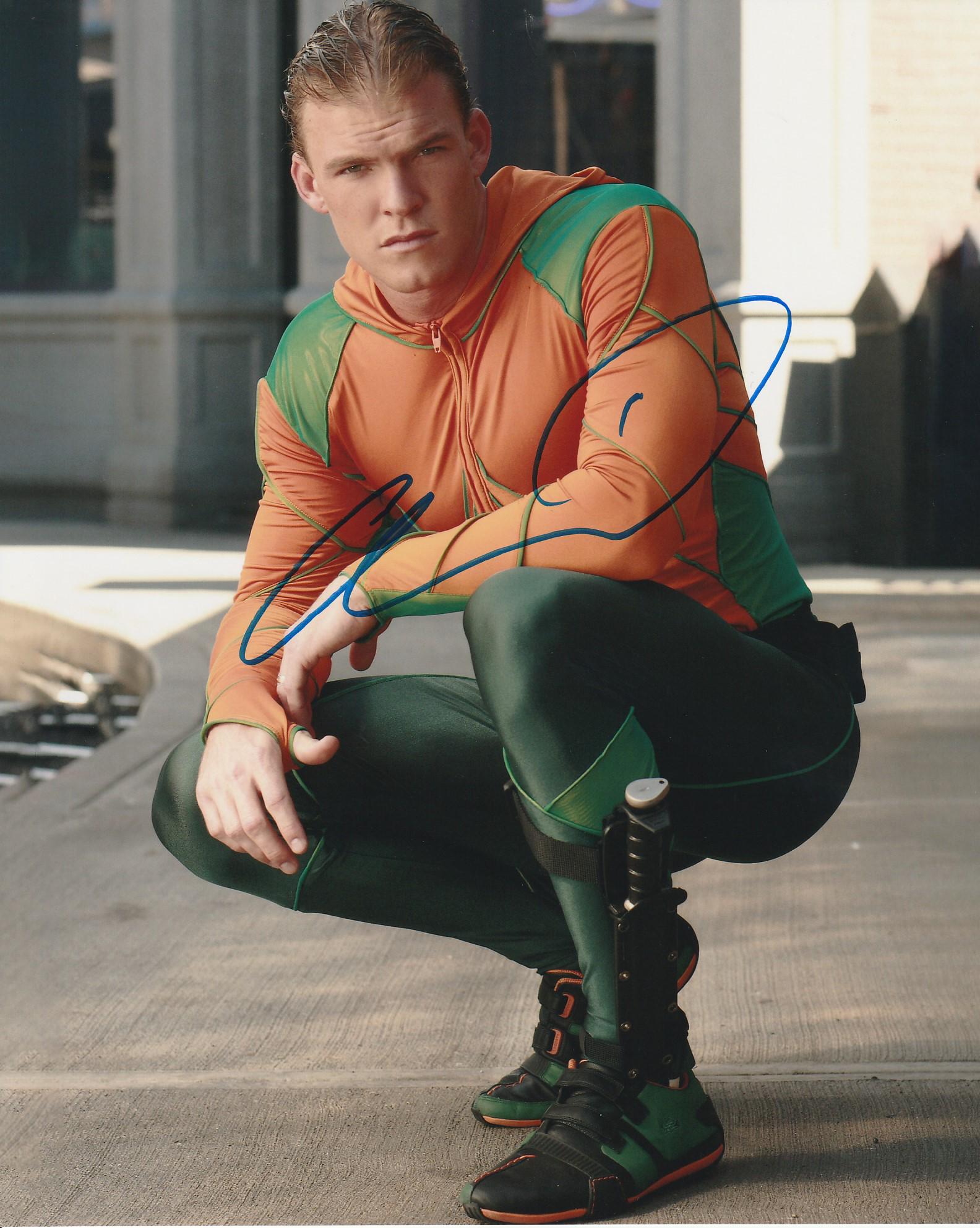 Alan Ritchson Smallville In Person Signed Photo