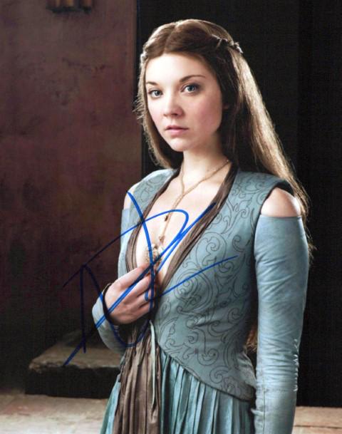 Natalie Dormer Game Of Thrones In Person Signed Photo