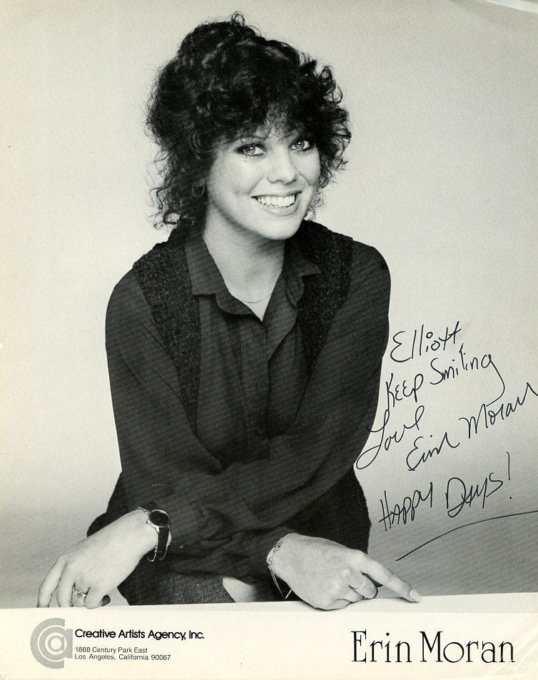 Erin Moran (1960-2017) HAPPY DAYS In Person Signed Photo - Nov 27, 2022 ...