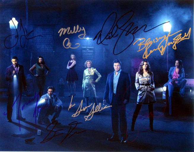 Castle 11x14 CAST SIGNED PHOTO (#0350) on Dec 18, 2022 | EB Autographs ...