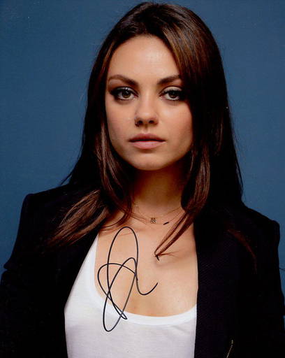 Mila Kunis FORGETTING SARAH MARSHALLIn Person Signed Photo - Jan 22 ...