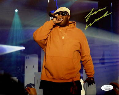 Jamel Woolard (notorious B.i.g.) Singer In Person Signed Photo Jsa