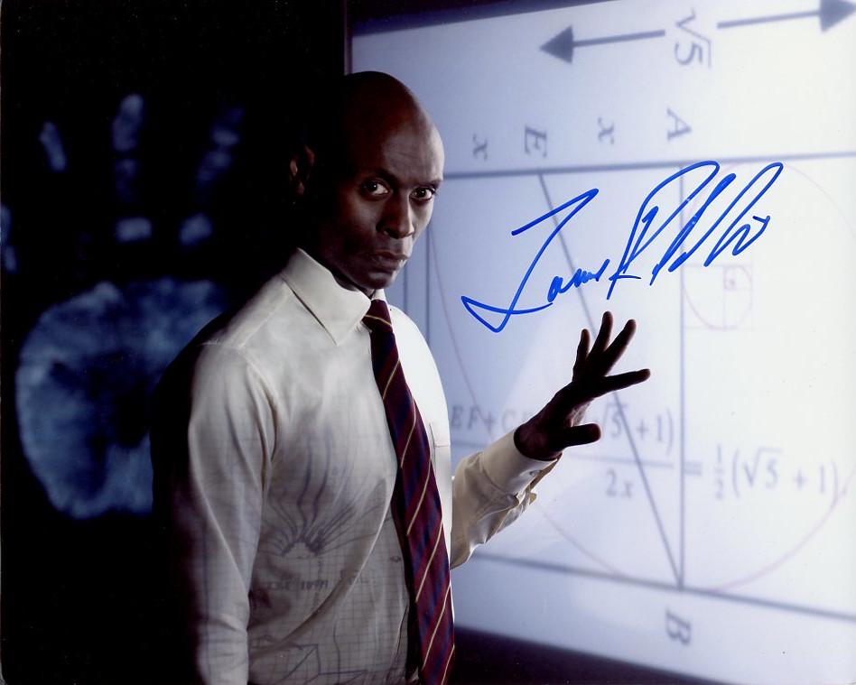 Lance Reddick FRINGE In Person Signed Photo (#0194) on Mar 19, 2023 ...