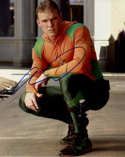 Alan Ritchson Smallville In Person Signed Photo