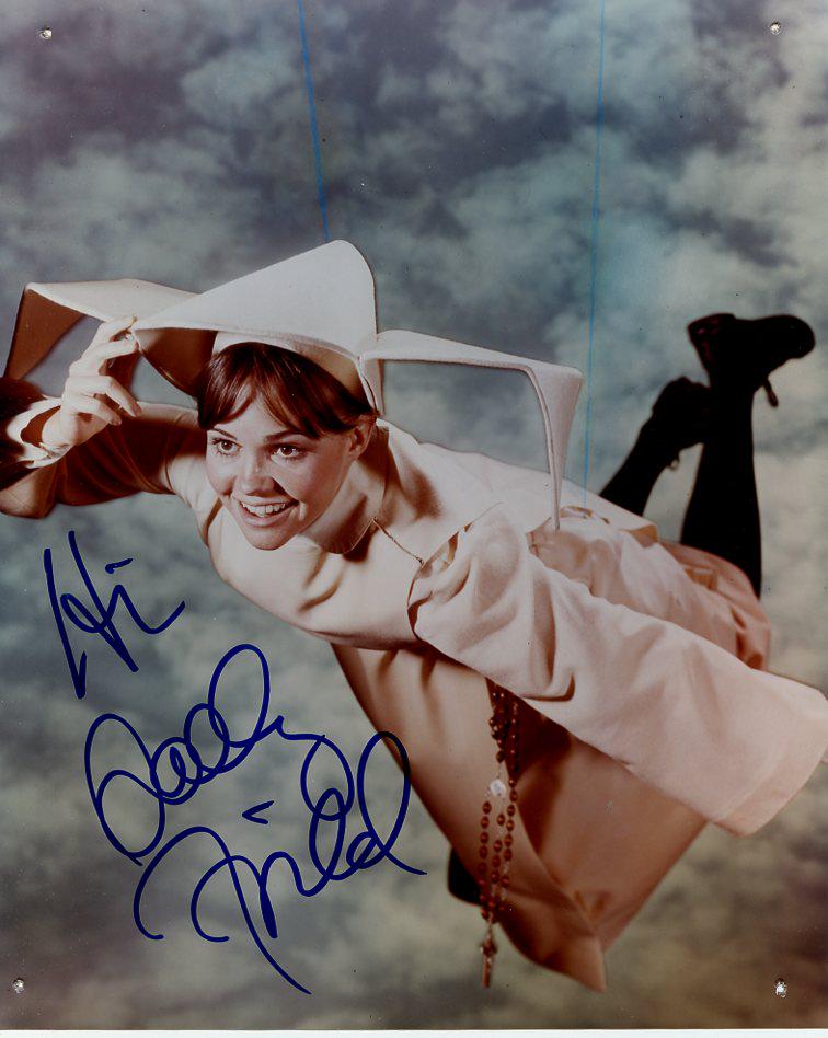 Sally Field Flying Nun Signed Photo Auction
