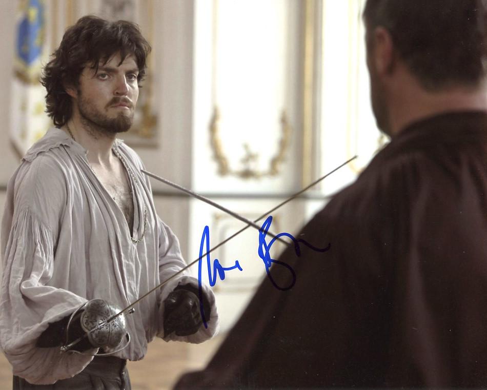 Tom Burke The Musketeers In Person Signed Photo Auction
