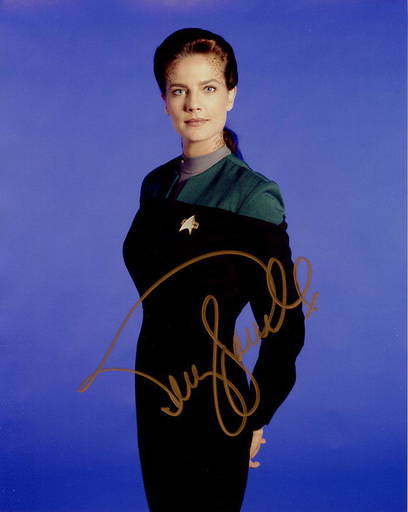 Terry Farrell Deep Space Nine In Person Signed Photo