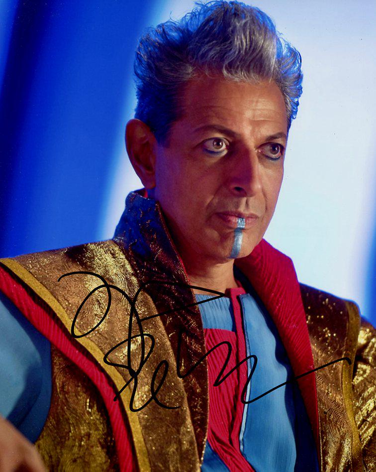 Jeff Goldblum Thor In Person Signed Photo Auction