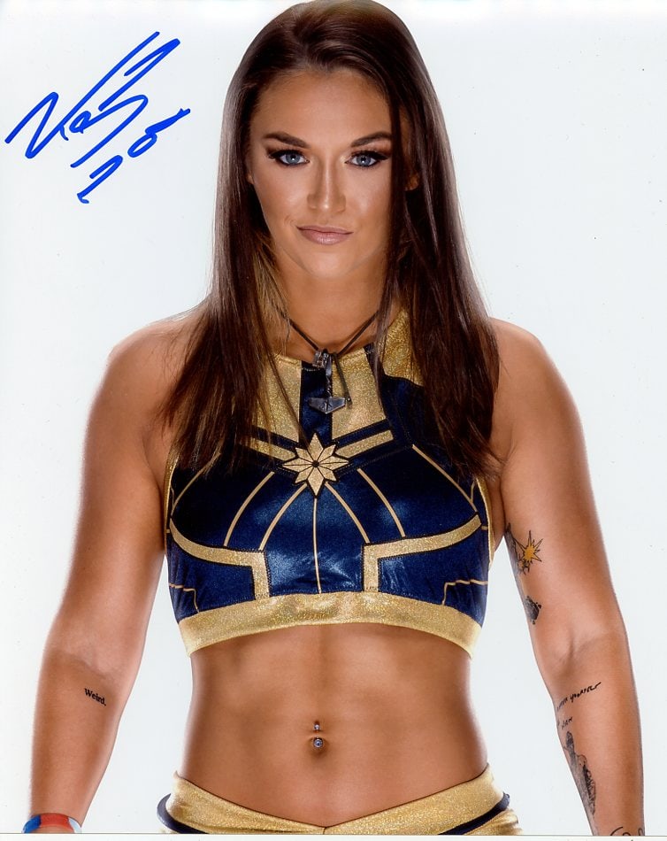 Tegan Nox Wwe Wrestler In Person Signed Photo Auction