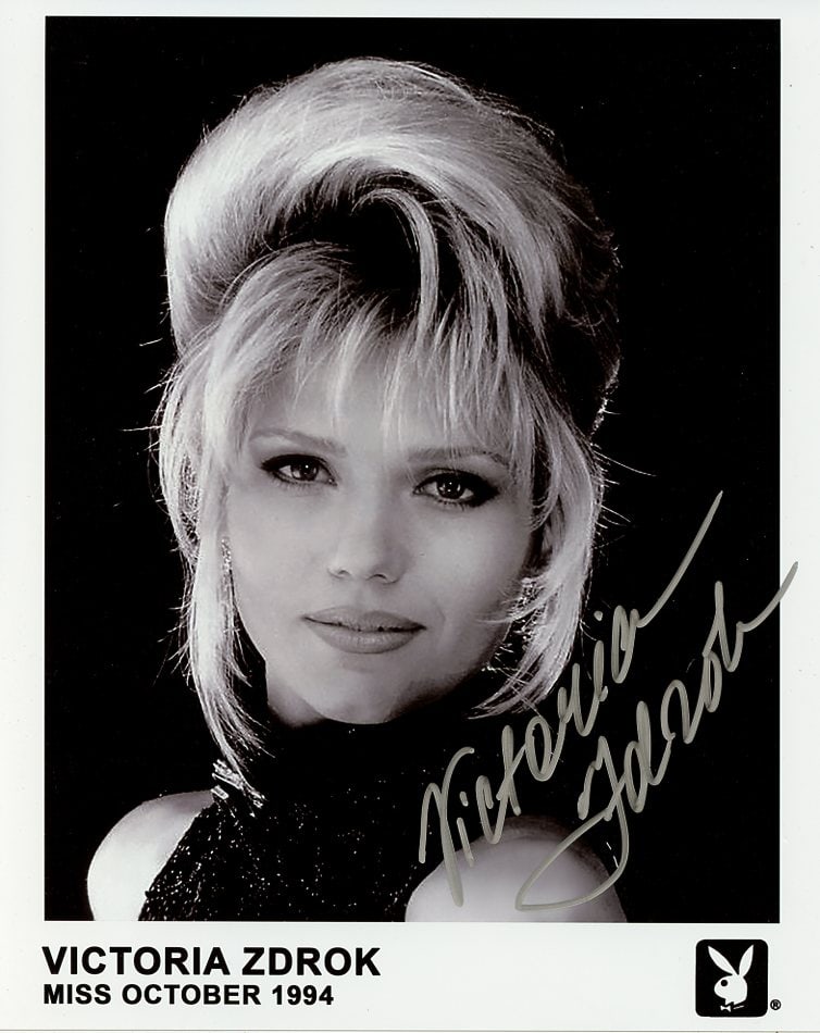 Victoria Zdrok Penthouse Poty In Person Signed Photo Auction