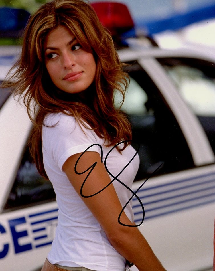 Eva Mendes 2 Fast 2 Furious In Person Signed Photo Auction