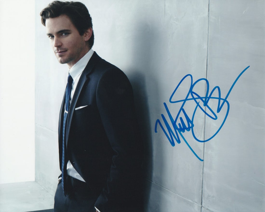 Matt Bomer White-collar In Person Signed Photo Auction