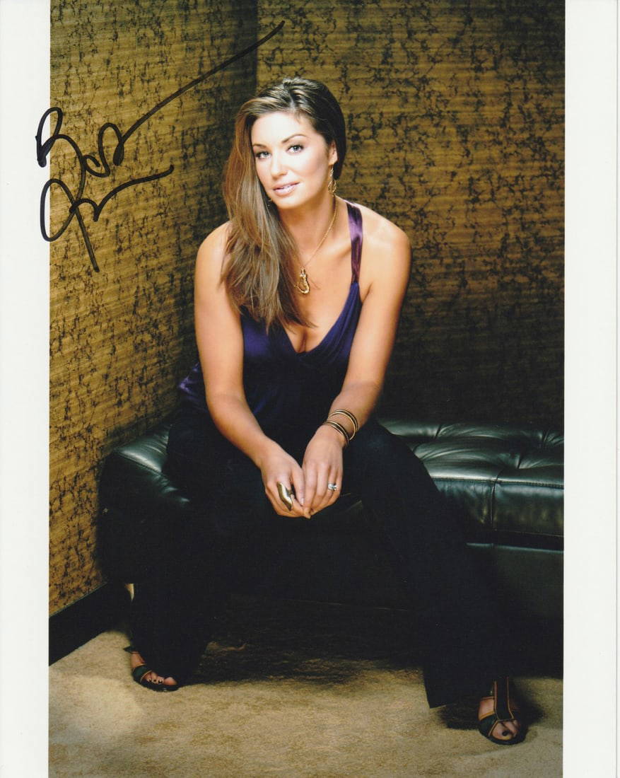 Bianca Kajlich Rules Of Engagement In Person Signed Photo Auction