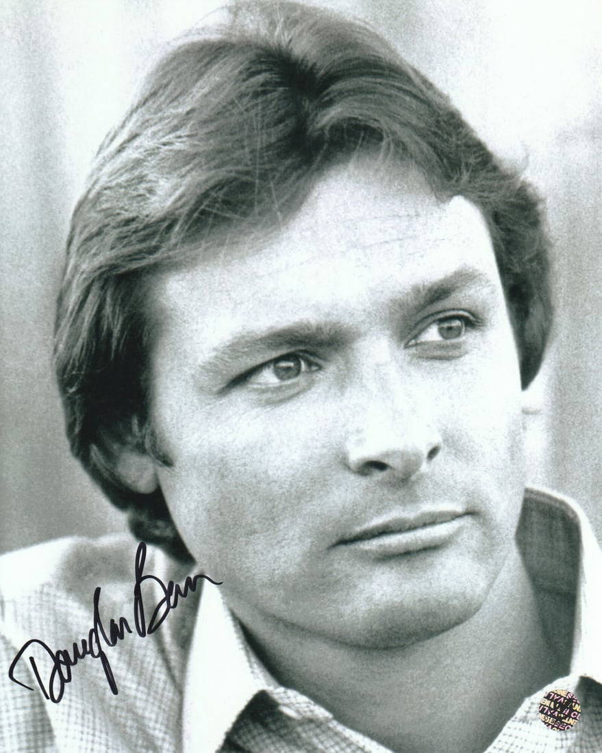 Doug Barr Fall Guy / The Wizard In Person Signed Photo Auction