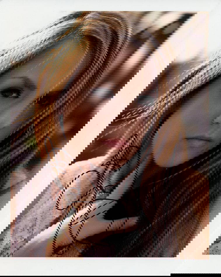 Jojo Levesque Aquamarine / Rv In Person Signed Photo Auction