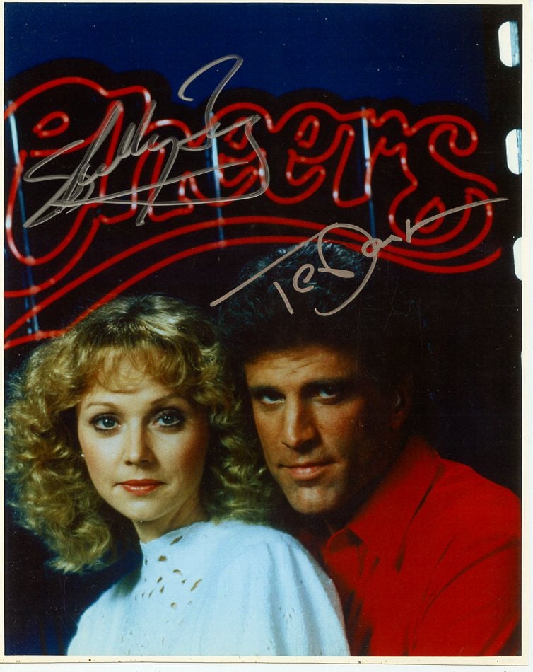 Ted Danson / Shelley Long Cheers In Person Signed Photo Auction