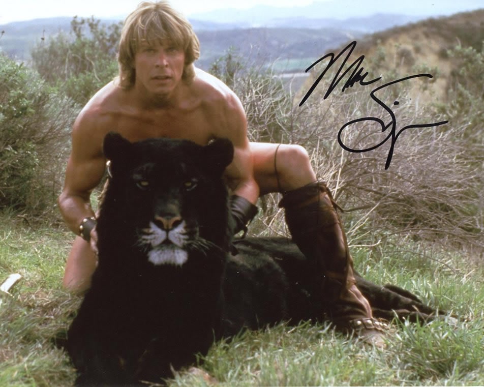 Marc Singer Beastmaster In Person Signed Photo Auction