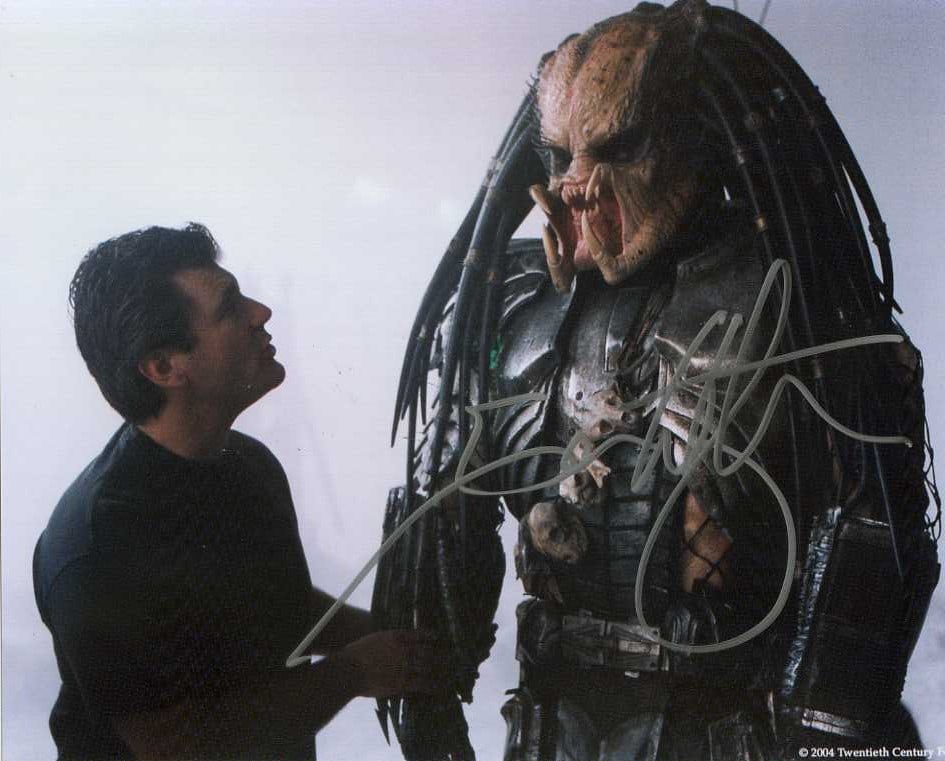 Ian Whyte Alien Vs Predator Requiem In Person Signed Photo Auction