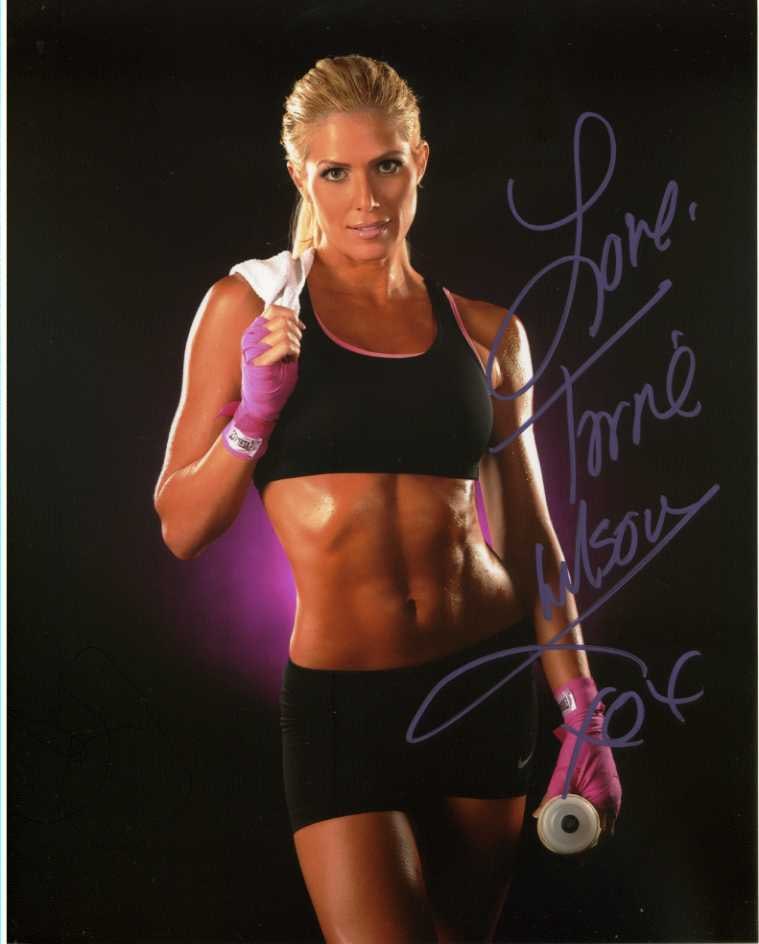 Torri Wilson Wwe In Person Signed Photo Auction